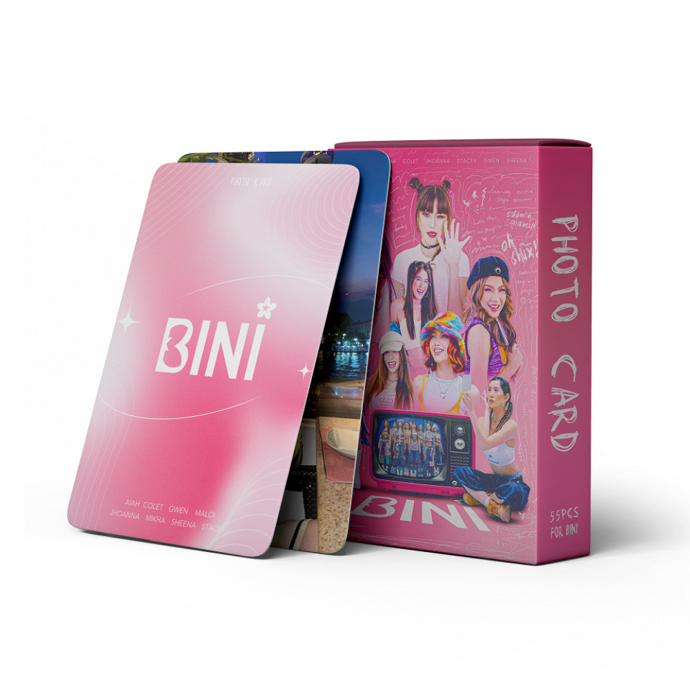 Hot 2024 55 Pcs BINI LOMO Card Photocards Sheena Gwen Jhoanna Mikha ...