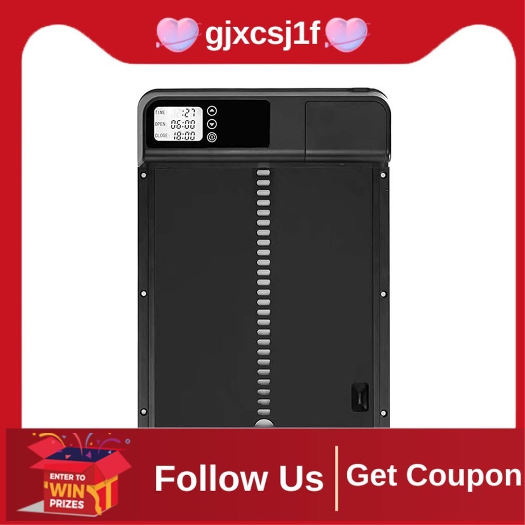 [gjxcsj1f] Automatic Chicken Coop Door,LCD Screen Display,Anti-Pinch ...