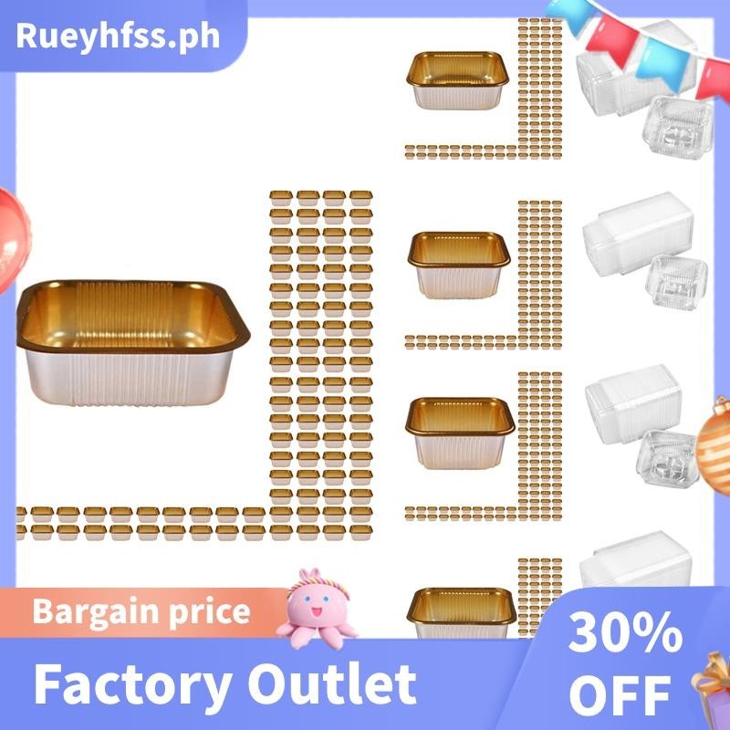 100Pcs Mooncake Inner Tray Egg Yolk Cookie Holder Pastry Packaging Box ...