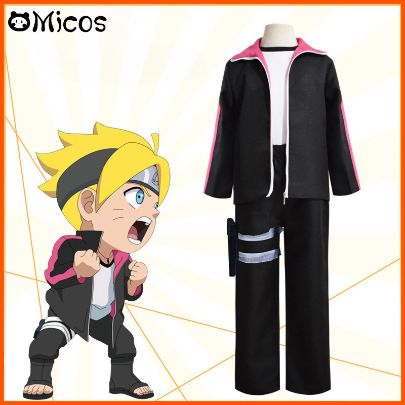 Anime Boruto Uzumaki Boruto Cosplay Costume Custom Made Brdwn Boruto ...