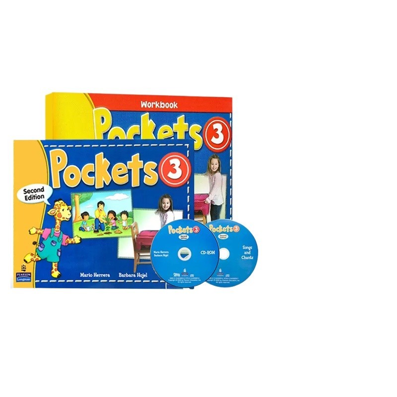 Original Imported Pearson Longman English Textbook Pockets Level 3 ...