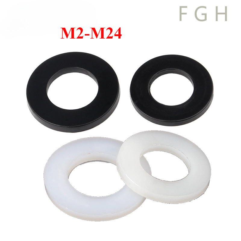 [FGH] Insulation Flame Retardant Nylon Plastic Plastic Flat Washer ...