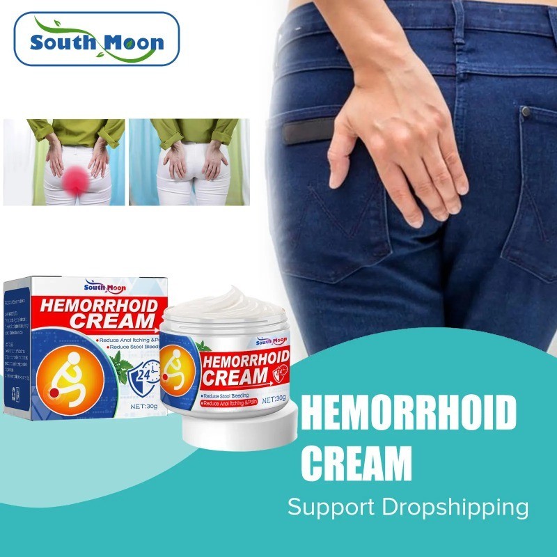 South Moon Hemorrhoids Ointment Internal External Piles Removal Anal ...