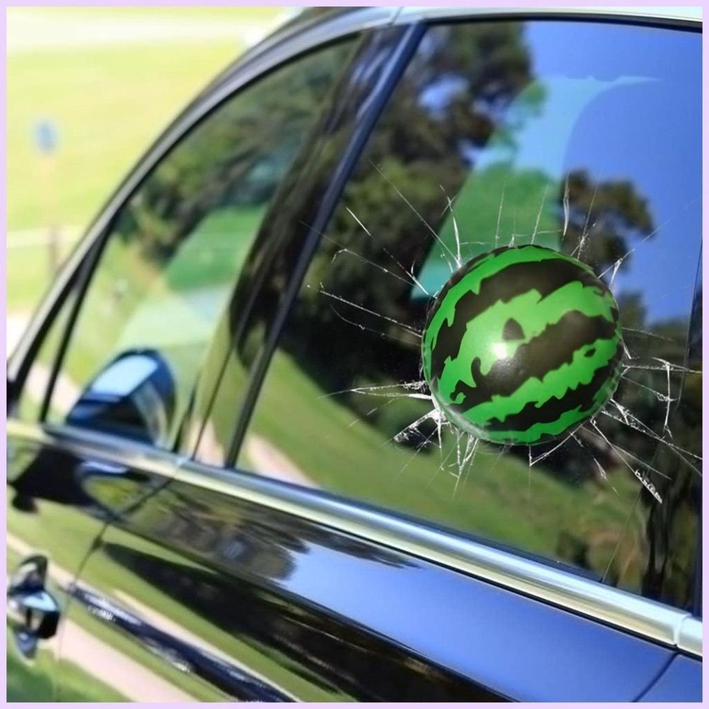 Broken Glass Window Sticker Watermelon Hit Design Car Body Window ...