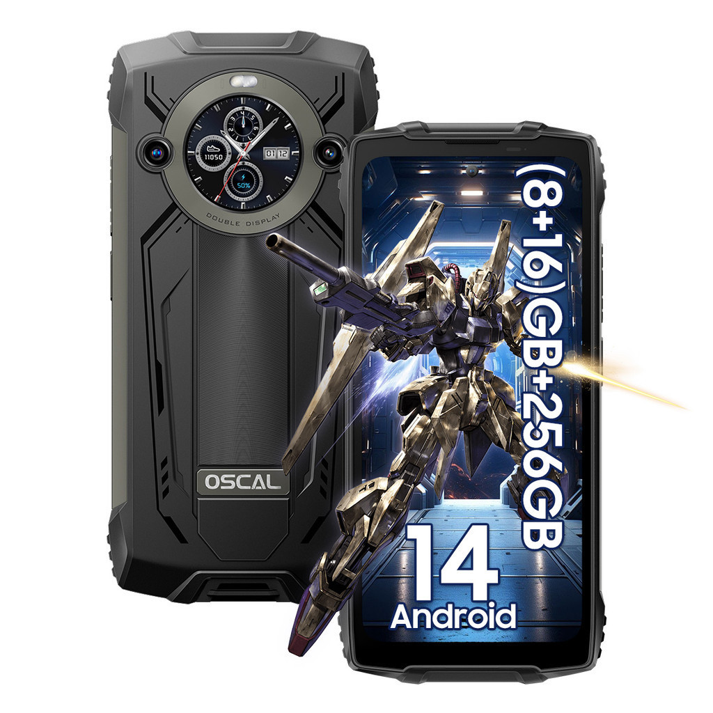 [World Premiere] OSCAL PILOT 2 Rugged Phone, 6.5-inch FHD+ Display ...