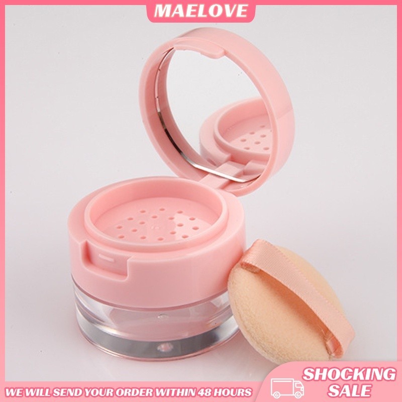 Powder Container Powder Storage Box Empty Case Compact Empty Container ...