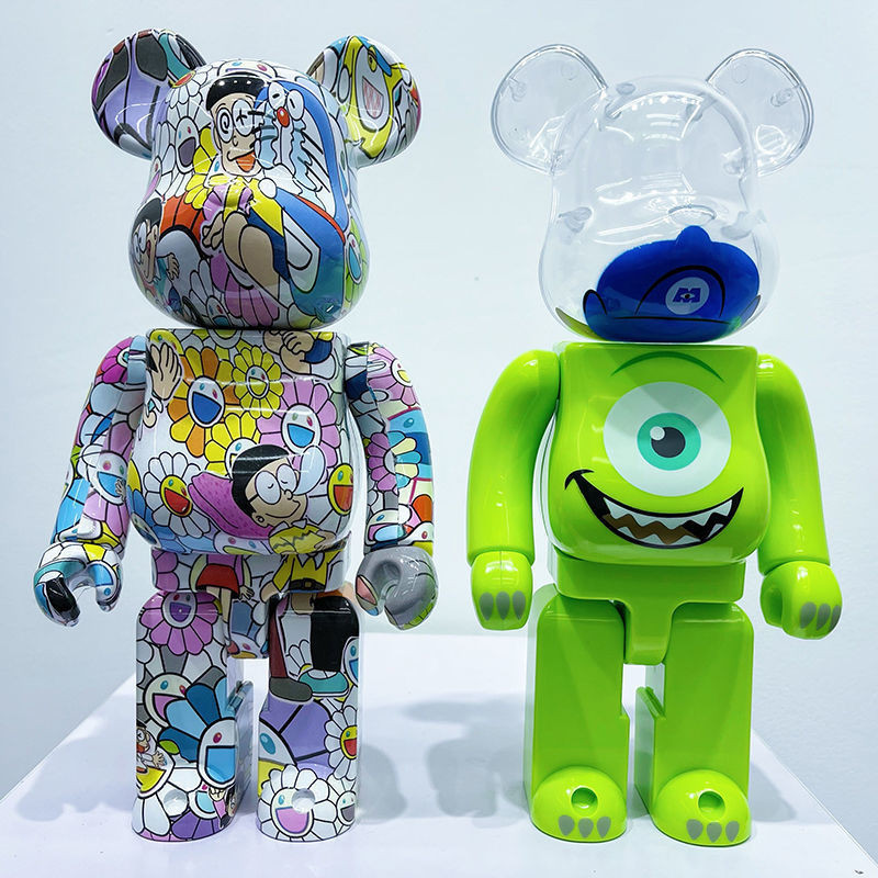 Bearbrick Violent Bear Building Block Bear Doraemon Sunflower Doll ...