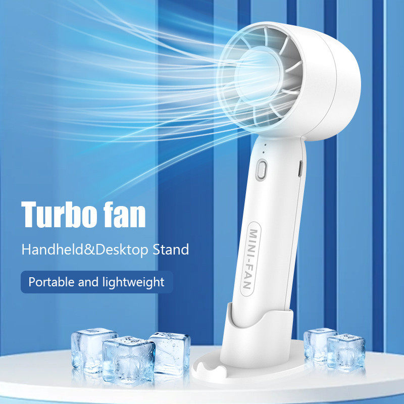 High Speed Handheld Fan USB Mini Portable Charging Turbo Small Fan ...