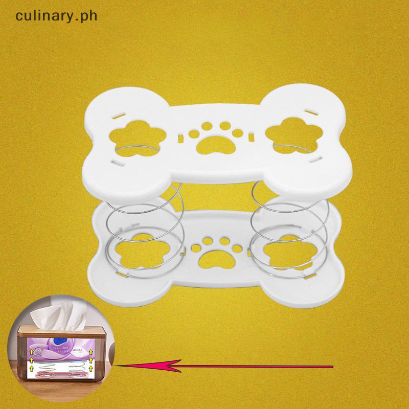 [Culinary] Creative Spring Holder Tissue Box Automatic Lift Spring ...