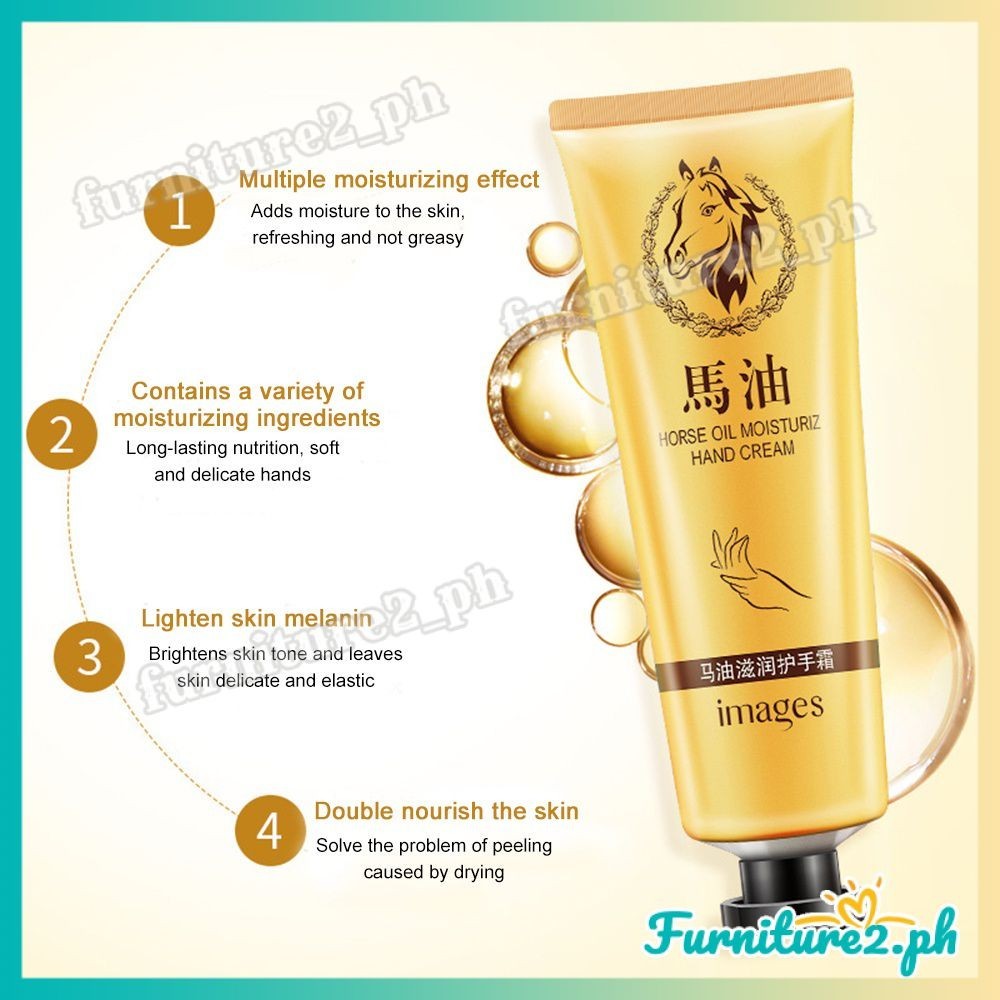 Images Handcream Horse Oil Hand Repair Cream Moisture Skin Soft ...