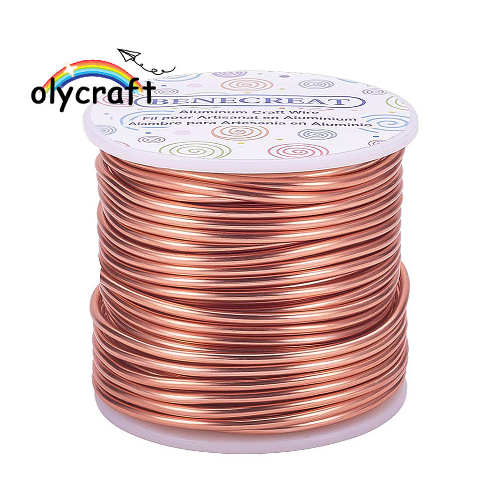 1Roll 10 Gauge Jewelry Craft Aluminum Wire 80 Feet Bendable Metal ...