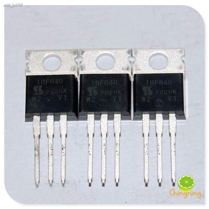 IRF840 N-channel field effect tube 8A 500V MOS package TO-220 original ...