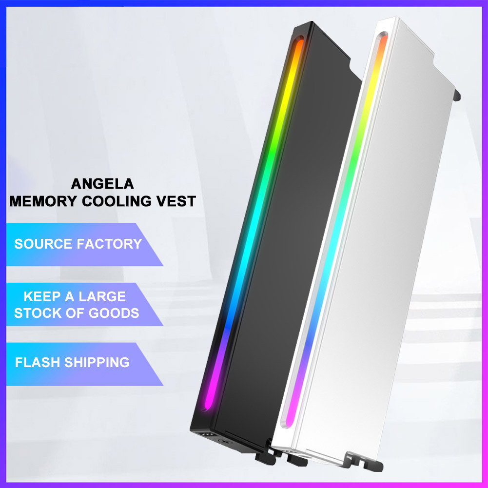 Desktop Computer Ram Heatsink 5v 3pin Argb Sync Ddr3 Ddr4 Ddr5 Memory Cooler Shopee Philippines 
