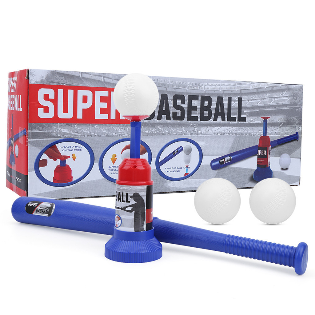 Baseball Ball Set Toy Semi Automatic Baseball Launcher Baseball Bat Toy ...