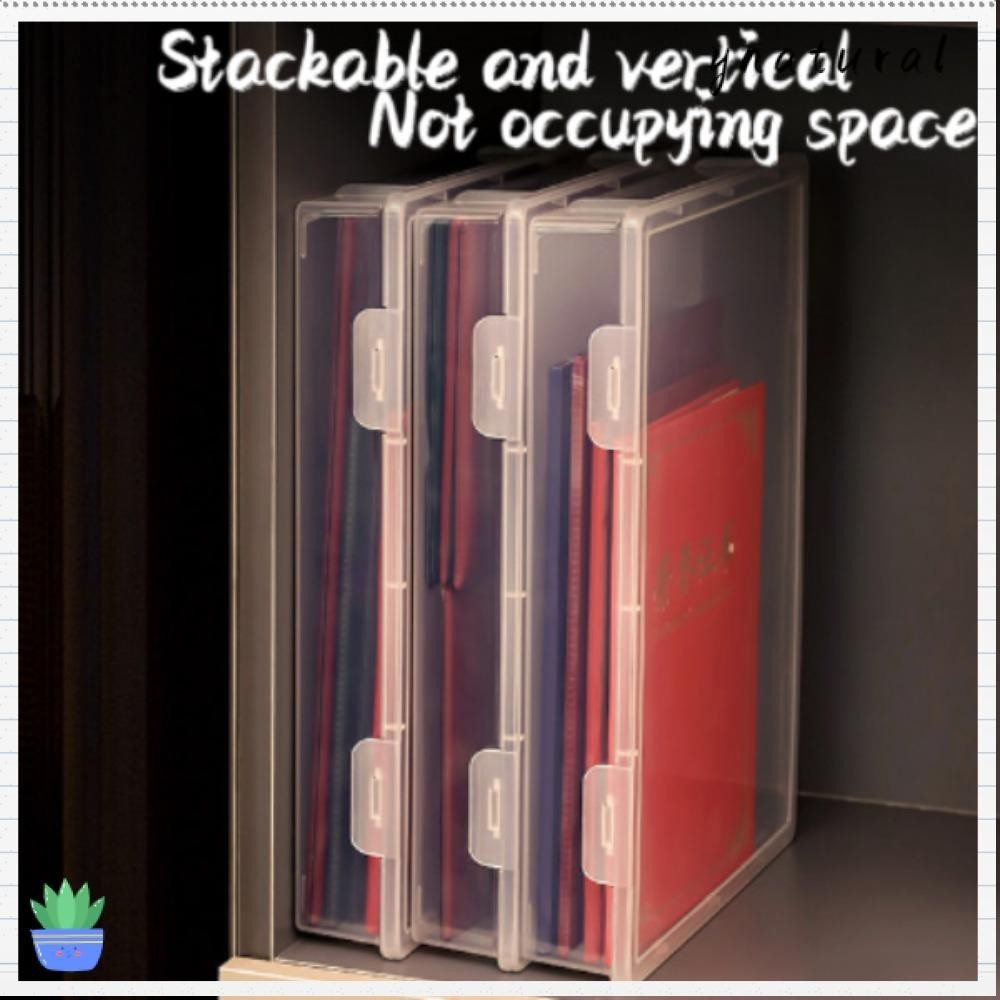 YNATURAL Document Organizer, Square Shape Certificate File Container ...