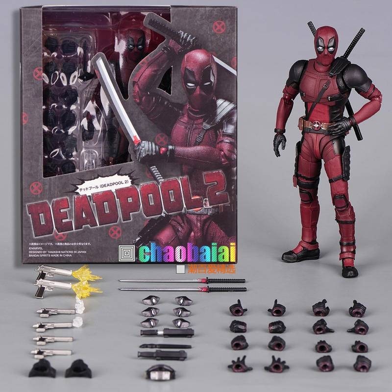 DEADPOOL action figure SHF FIGMA avengers Articulado | Shopee Philippines