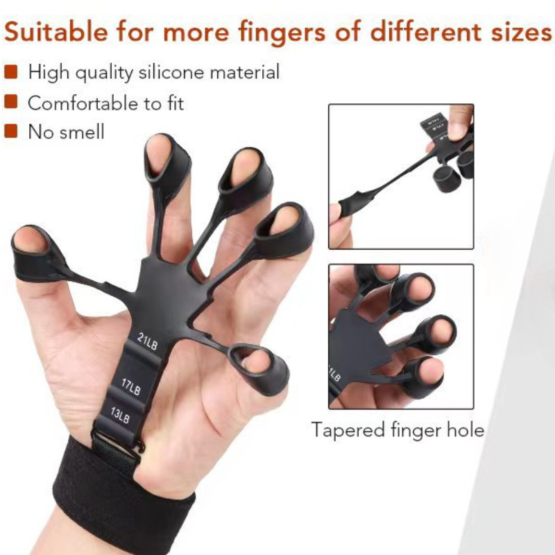 Silicone Finger Puller Grip Trainer Stretching Finger Trainer Bending ...