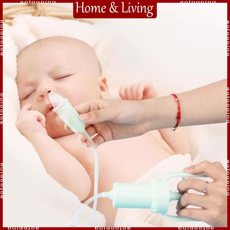 AOTO Newborns Nasal Mucus Suction Tool Toddlers Nose Aspirator Easy ...