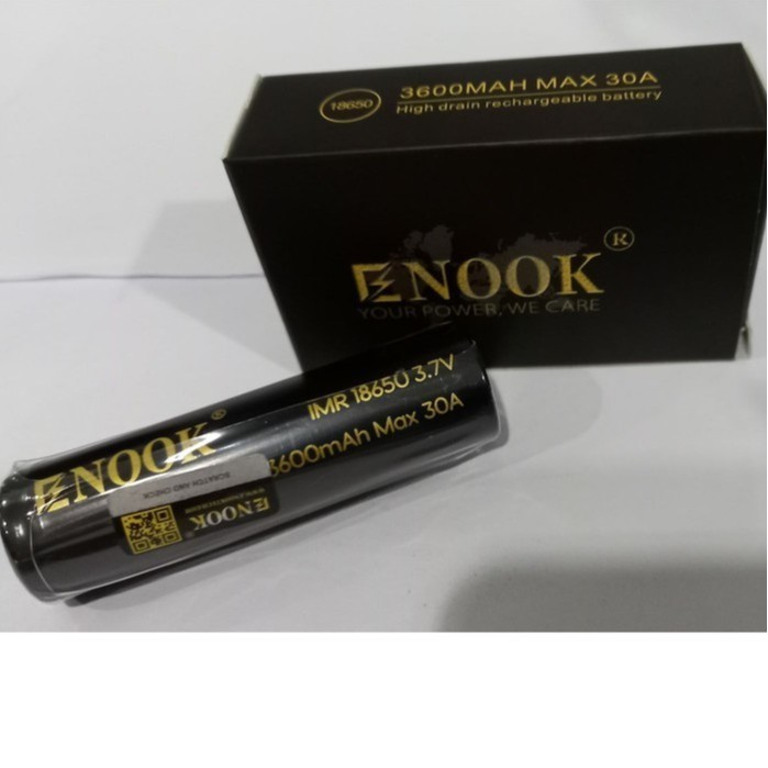 Authentic ENOOK 18650 3600MAH 30A (1pc) | Shopee Philippines