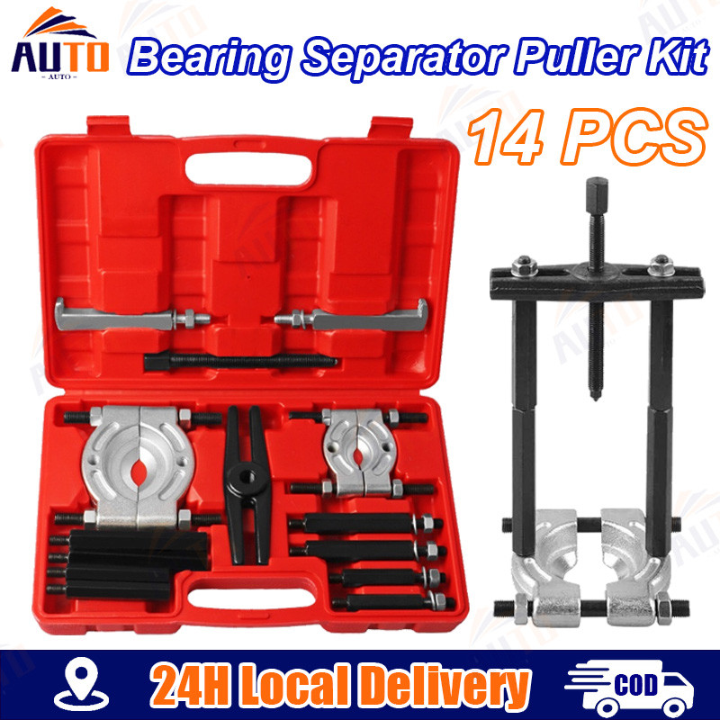 【COD】14 PCS Bearing Separator Universal Puller Set Flyman Heavy Duty ...