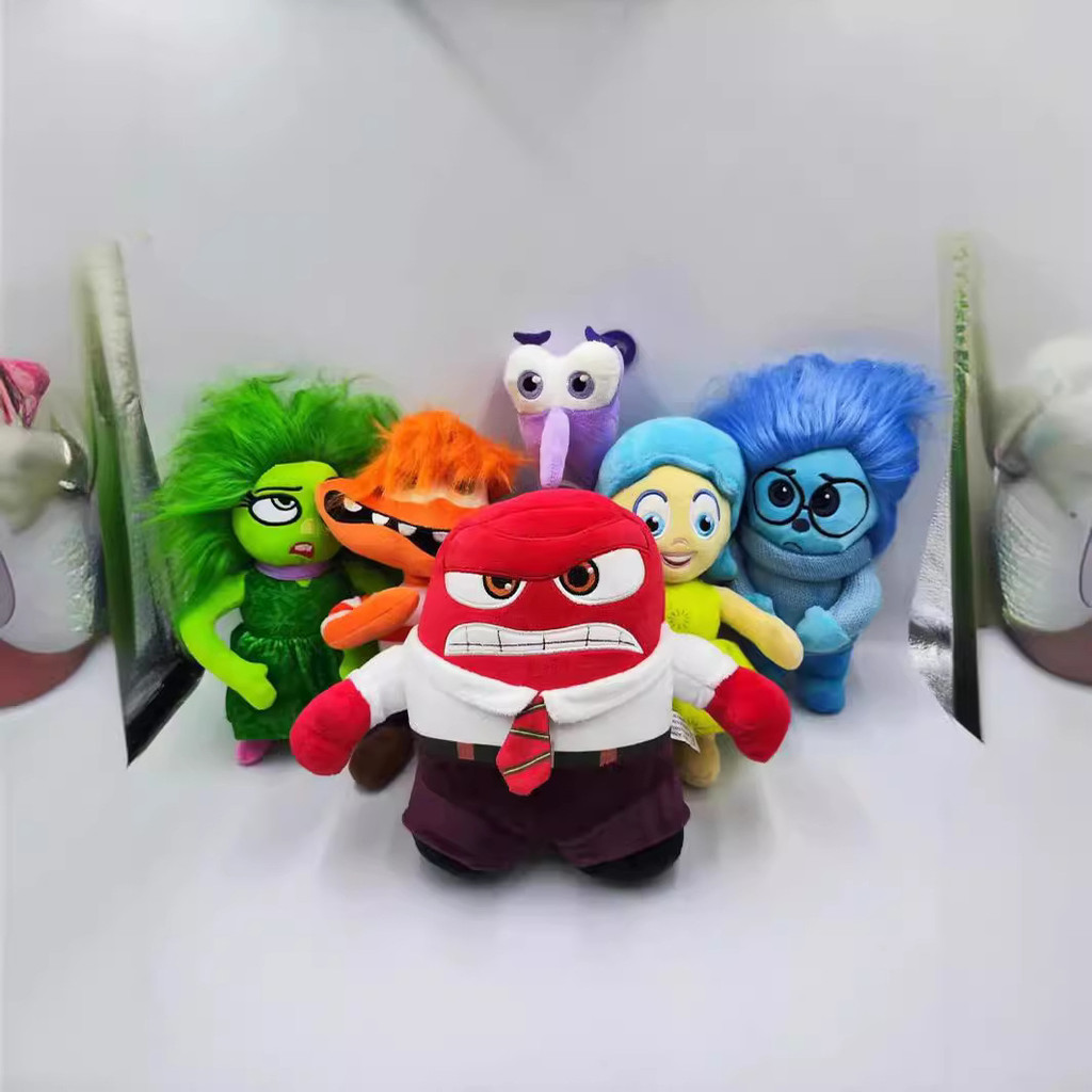 Mind Agent Team Doll Inside Out Plush Toy Emoticon Doll | Shopee ...