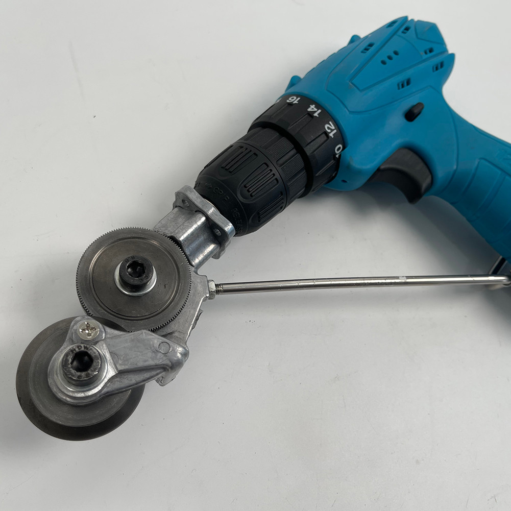 Electric Drill Plate Cutter DIY Metal Sheet Cutter Free Cutting Tool ...