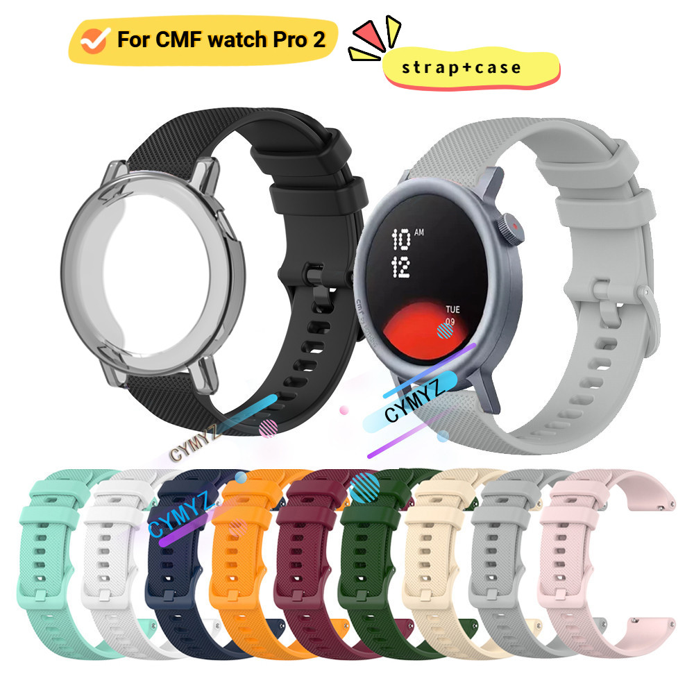 CMF watch pro 2 case Screen protector CMF watch pro 2 strap Silicone ...