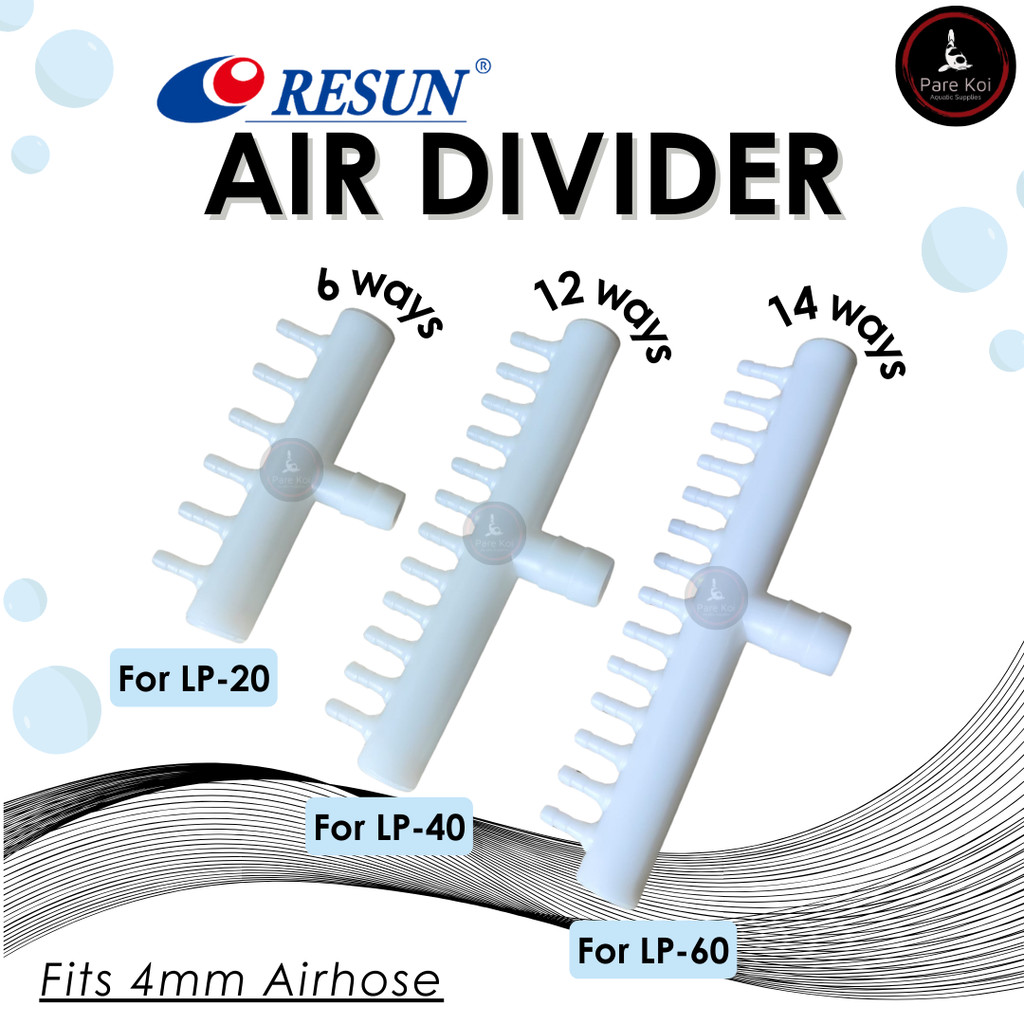 Aquarium Pond Air Divider for Airpump Air Splitter Air Pump | Shopee ...