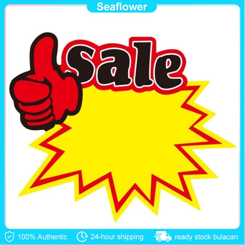 10pcs/set Sale Price Tag POP Promotional Label POP Price Tag for ...