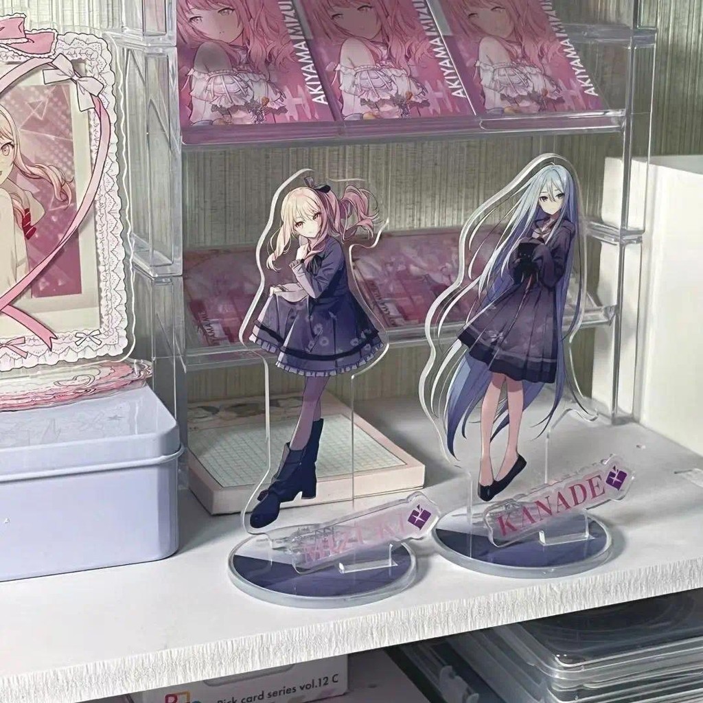 PJSK Acrylic Stand Yoisaki Kanade Akiyama Mizuki Figure Display Anime ...