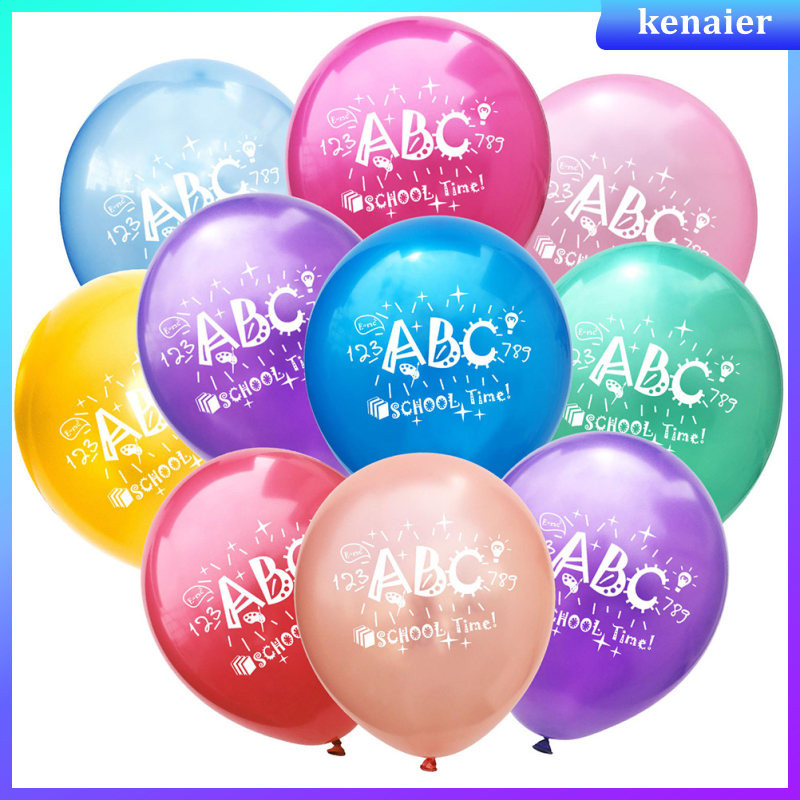 Balloons Teacher Appreciation Printing First Day of School Party ...