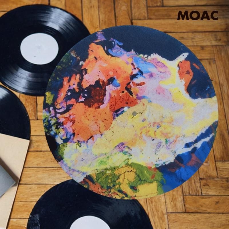 [Hohoho12] Turntable Platter Mat Record Player Mat Record Players Home ...