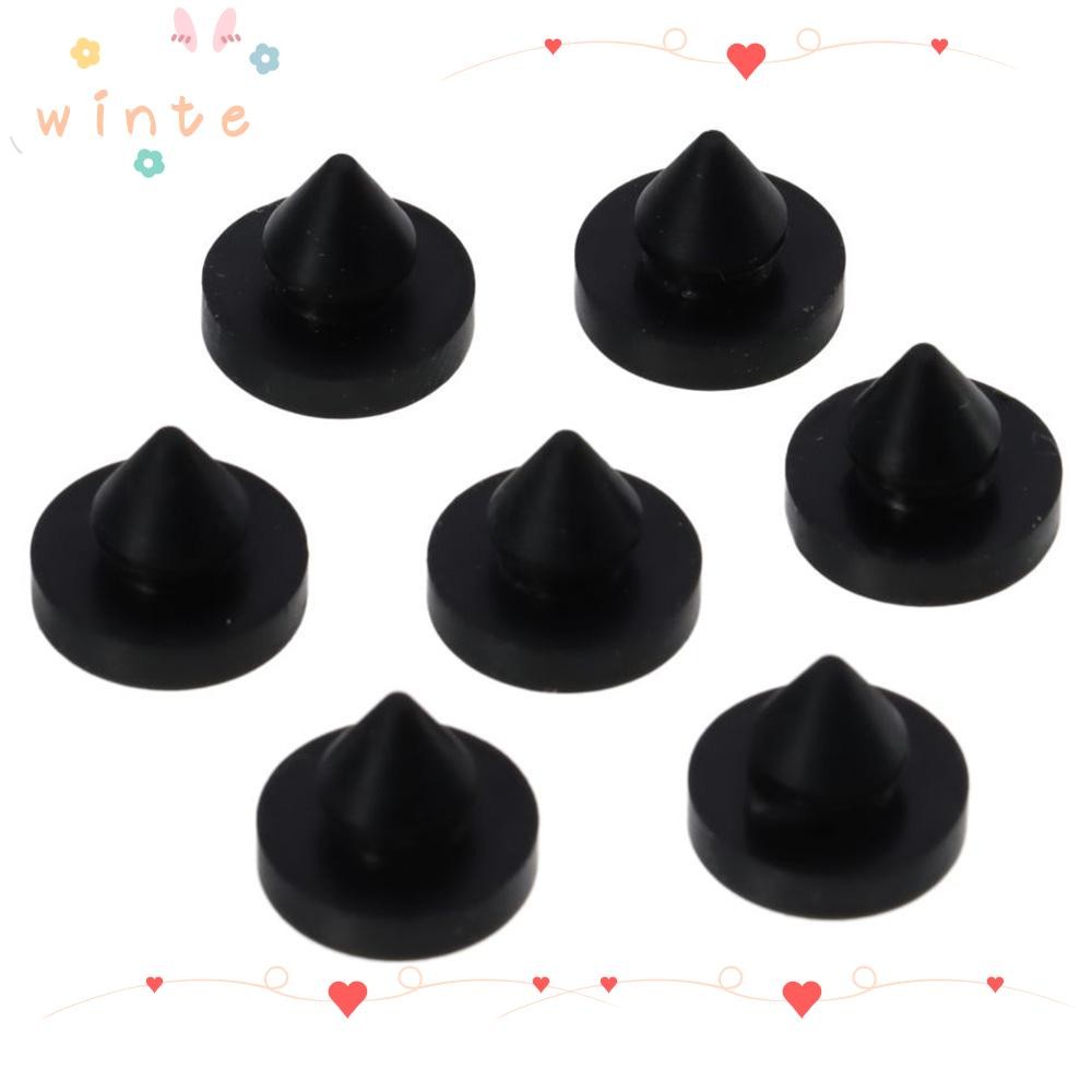 WINTE 12pcs Door Silencer, 13mm/1/2" Silicone, Rubber Rubber Silencer ...