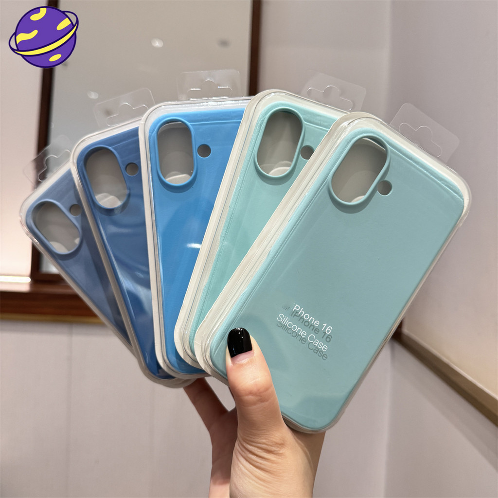 IP16 Liquid Silicone Phone Case Suitable for IPhone 16 15 14 Plus 13 12 ...