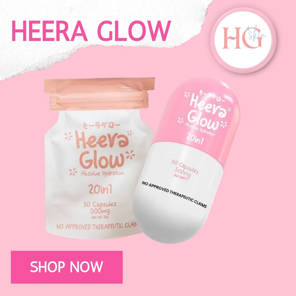 HG Skin Heera Glow Absolue Hydration 20in1 | COLLAGEN + GLUTATHIONE ...