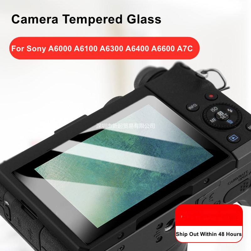 A6400 A6700 ZV-E10 ZV-E1 Camera Tempered Glass LCD Screen Protector for ...