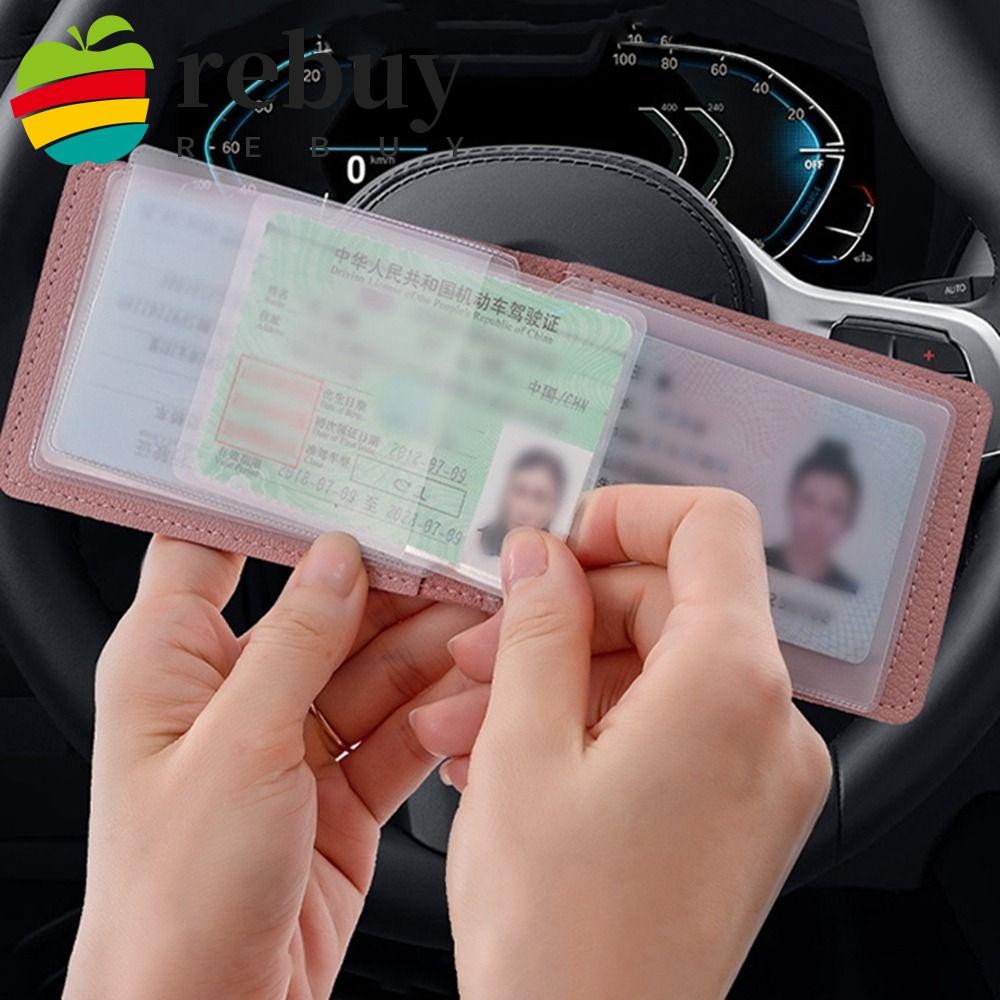 REBUY Driver's License Case Gift High Quality Organizer Bag ID Card ...