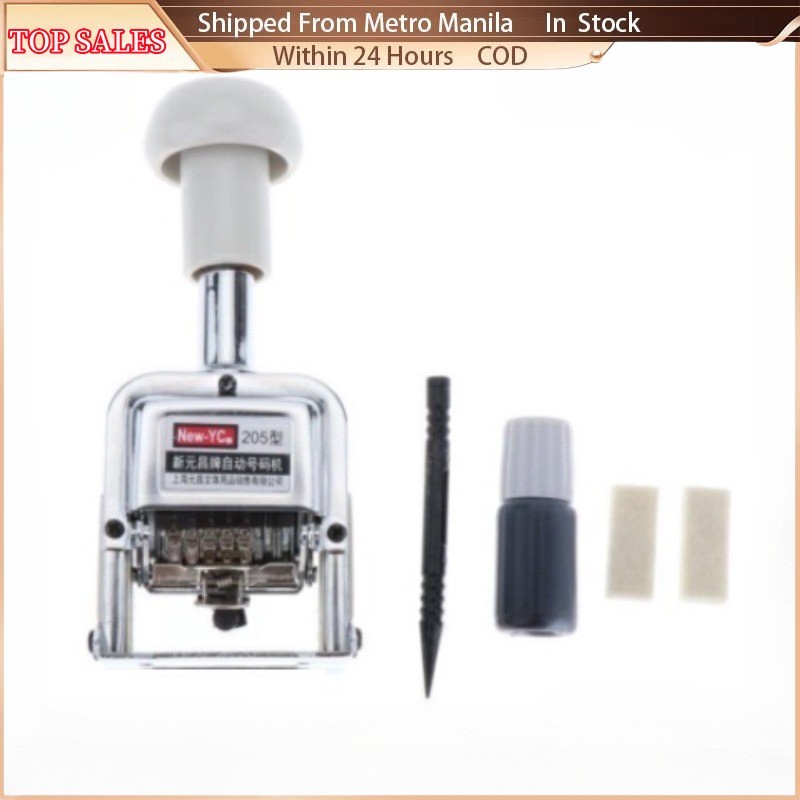 [TOP SALES] Numbering Machine stamp Self inking Automatic Numbering ...
