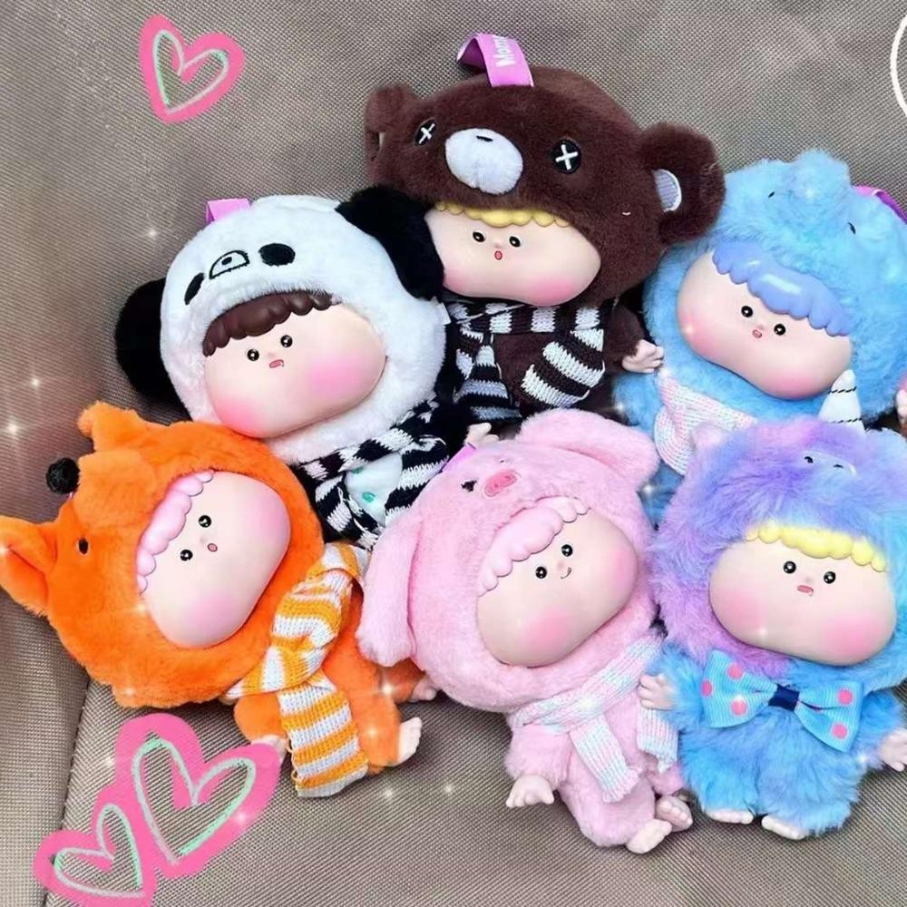 Cartoon DUUD Zoo Hanging Plush Doll Blind Box Series Stuffed Toys for ...