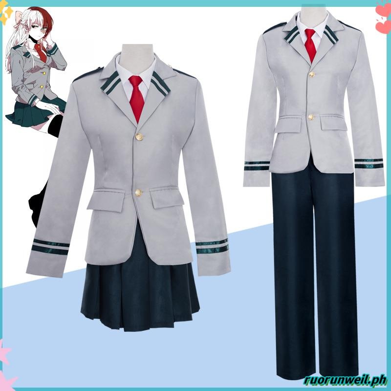 My Hero Academia Cosplay Costume Suit Deku Lzuku URARAKA Coat Jacket ...