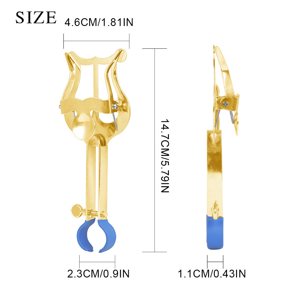 Marching Music Clip Trumpet Music Stand Plating Music Sheet Clip for ...