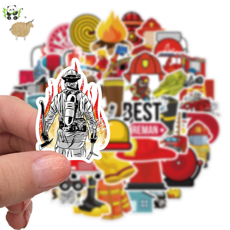 Firefighter Fun Stickers Fire Supplies Stickers Firefighter Stickers ...