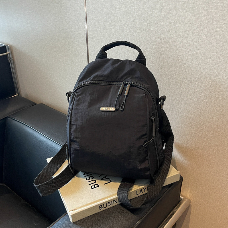 New Plain Small Backpack for Women Commuter Travel Female Lightweight ...