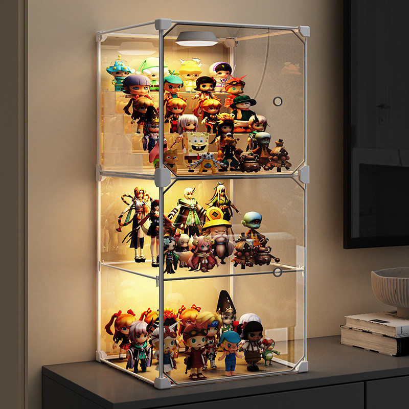 Fully Transparent Hand-Made Display Cabinet Lego Display Stand Toy ...