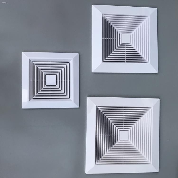 abs fresh air outlet exhaust fan vent supply air diffuser cover square ...