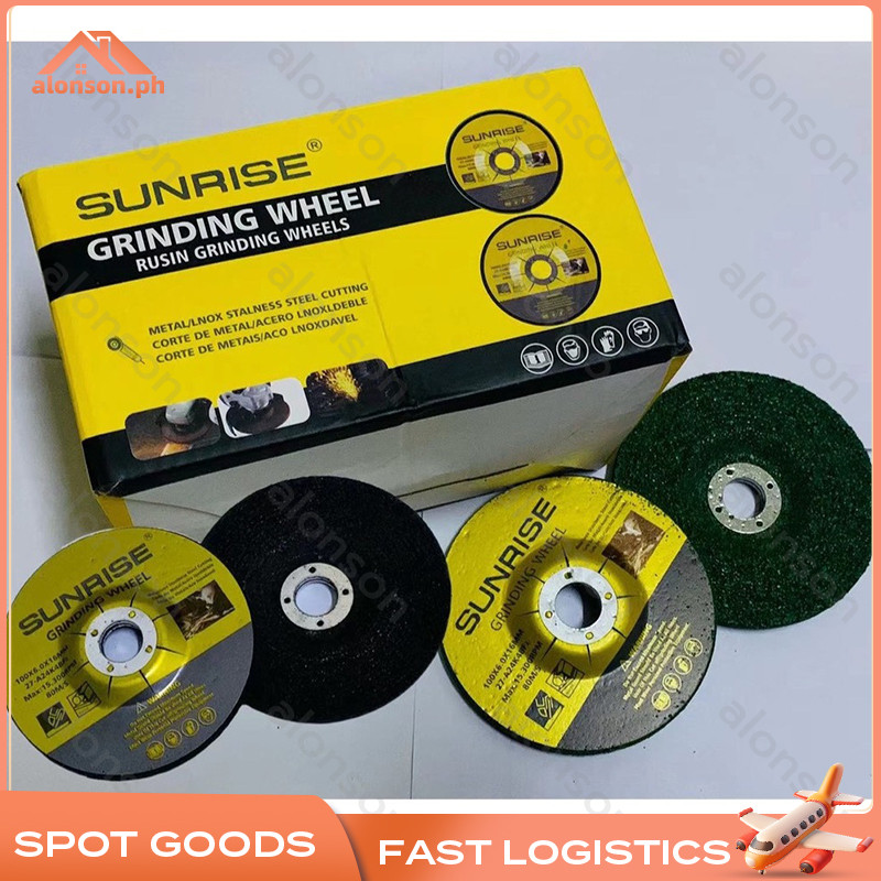 Sunrise GRINDING DISC. 4" INCH. (PER BOX) 25/50pcs AL | Shopee Philippines