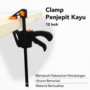 F Clamp 2 Mode Speed Squeeze Ratcheting Clamp Wood Clamp 8 and 12 Inch ...