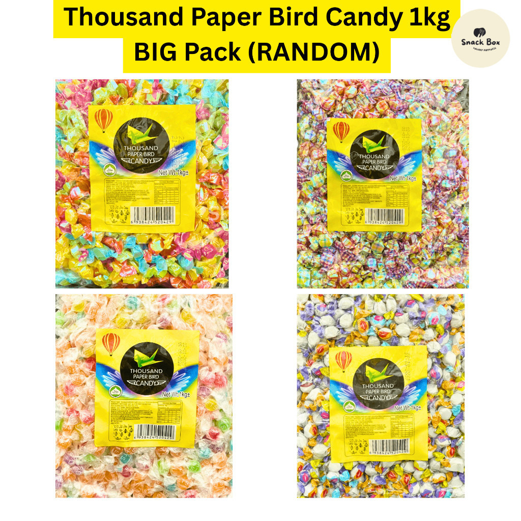 Thousand Bird Candy Mini Drops Candy Colourful Candy BIG Pack ( Random ...
