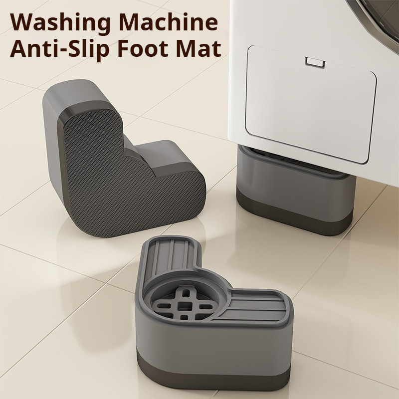 4/8 Pcs Washing Machine Anti Vibration Pad, Anti slip Washing Machine ...