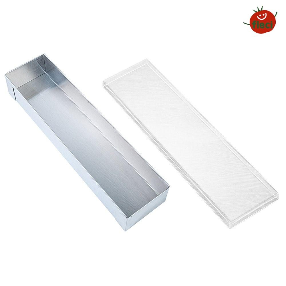 FLECI Tiramisu Cake Mold, Rectangle Shape Non-Stick Surface Rectangular ...